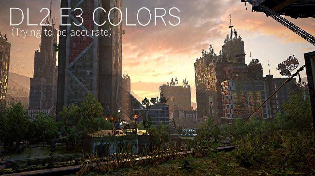 Dying Light 2 E3 Presentation Colors Mod | Dying Light 2 Mod