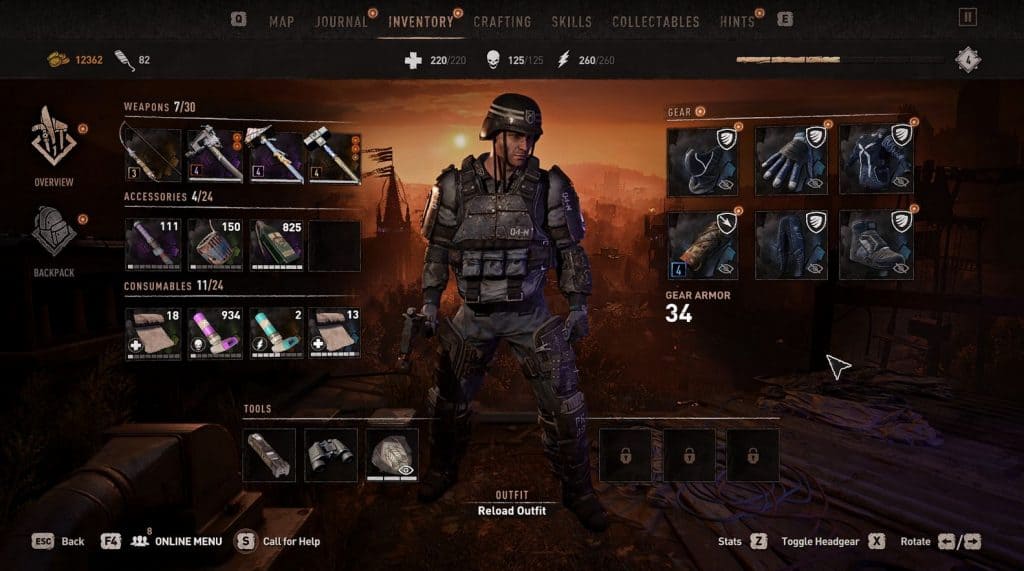 Pk Tactical Kit | Dying Light 2 Mod