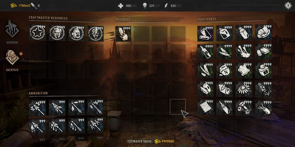 Vortex's Crafting Cheat | Dying Light 2 Mod